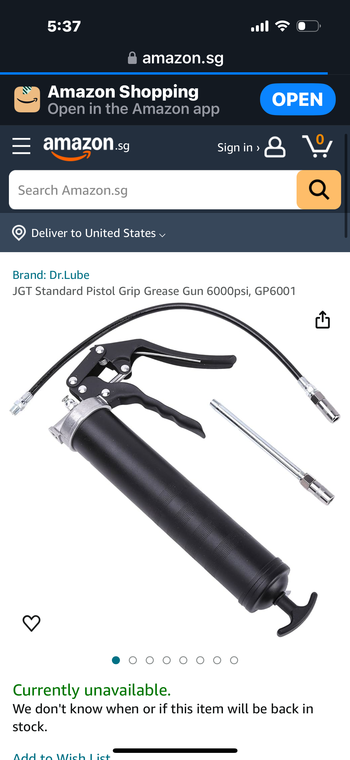 JGT Standard Pistol Grip Grease Gun – Zu's Underground